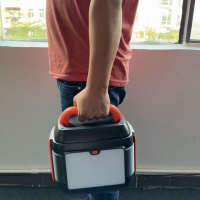 Cina Stazione elettrica mobile all'aperto con pannelli solari da 600W e uscita sinusoidale in vendita