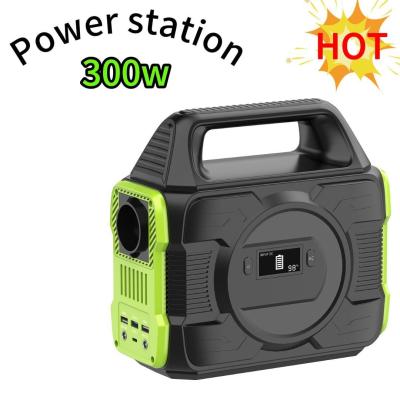 China Estação de energia portátil para acampamento ao ar livre com capacidade de bateria recarregável de 300W/1200W à venda