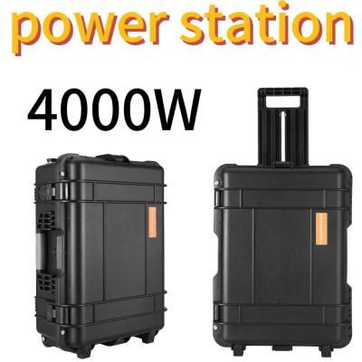 Cina Batteria di fosfato di ferro di litio da 4000 W per lavoro all'aperto e centrale elettrica di emergenza domestica in vendita