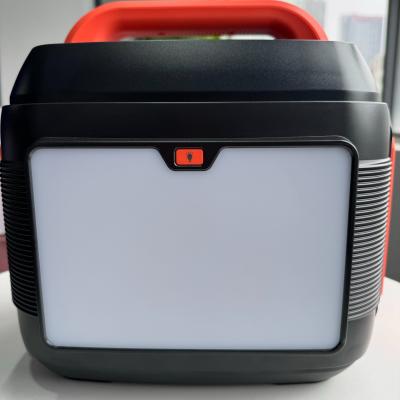 China Nood draagbare elektriciteitscentrale met wisselstroom 220V 50Hz/110V 60Hz en lithiumbatterie Te koop