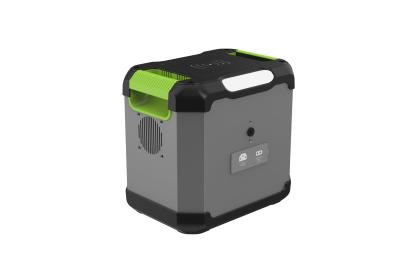 China Draagbare elektriciteitscentrale 1500W wisselstroom-uitgangsvermogen en Type-C2-uitgang 12V/2,25A voor noodgevallen Te koop