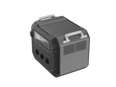 Cina Immagazzinamento di energia Stazione elettrica portatile con 1200W di ingresso CA e 3600W/3430.4wh di capacità in vendita