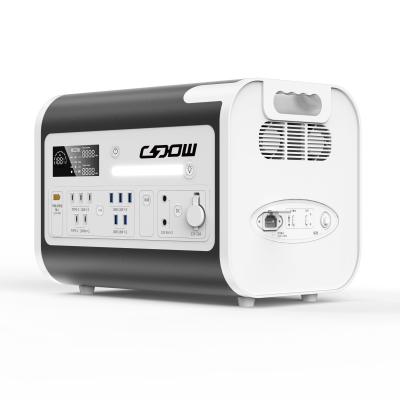 China 3500W constante stroomuitgang 2200W draagbaar energieopslagsysteem met USB-aansturing Te koop