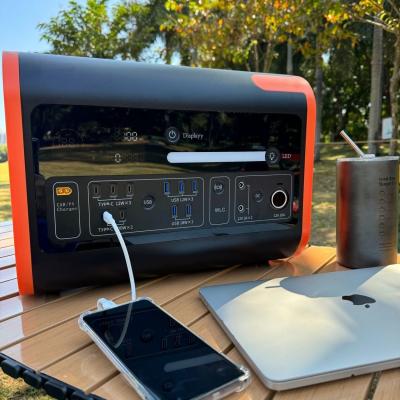 China 3500W constante stroomuitgang 2200W draagbaar energieopslagsysteem met USB-aansturing Te koop