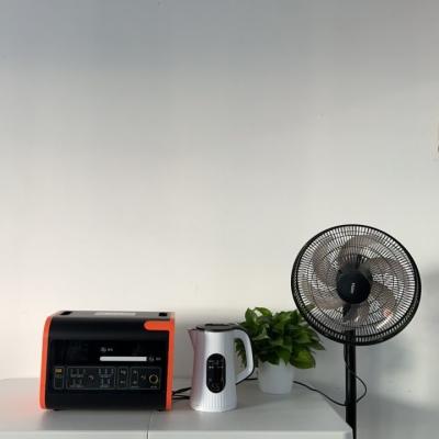 China 1500W AC Carregamento de energia solar Armazenamento Estação de energia móvel para comunicação de emergência à venda