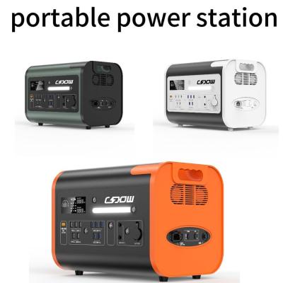 China 40ah/110V/220V Recarregável móvel 2200W Campo ao ar livre Bateria de lítio Potência Estação de energia portátil à venda
