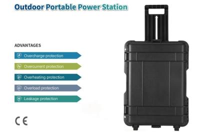 Cina Potenza di uscita 4000W Stazione di energia solare portatile Perfetta per campeggi e alimentazione in standby in vendita