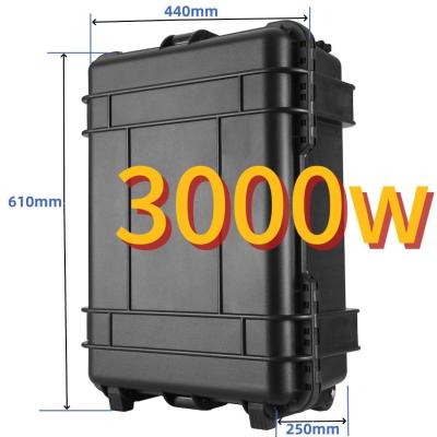 Cina Generatore solare di energia mobile per esterni da 3000 W con centrale elettrica portatile di emergenza in vendita