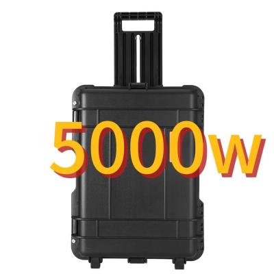 Cina 5000W/5000wh/2200W/3000W AC LiFePO4 Generatore solare Centrale elettrica esterna 110V/220V in vendita