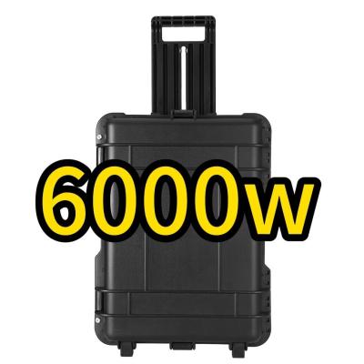 Cina USB/Tipo-C 18W Max caricabatterie portatile per la casa e il campeggio 6000W 6216WH ST-60 Power Station in vendita