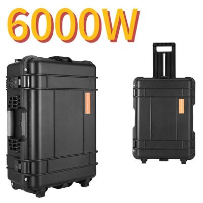 中国 6000W 大容量 リチウム電池 携帯発電所 南米市場向け 販売のため