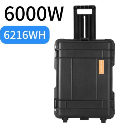 中国 アウトドアホーム RV 6000W 携帯電源 純正弦波と大容量AC 販売のため