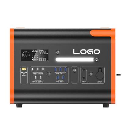Cina Stazione solare da 2200W con batterie di litio ferro fosfato sicure e durevoli in vendita