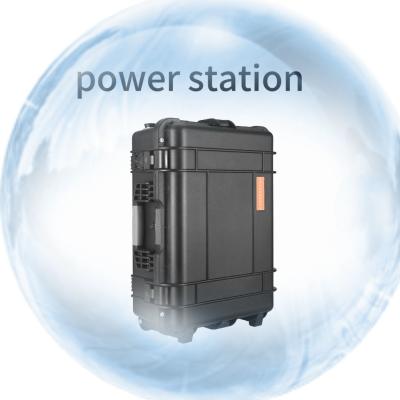 China Estação de energia móvel externa de 8000W com tomada AC 220V e bateria de lítio à venda