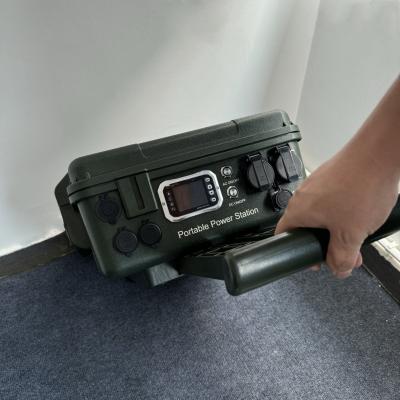 Cina Fornitore di alimentazione mobile per esterni da 3000 W con batteria al litio e estintore automatico in vendita