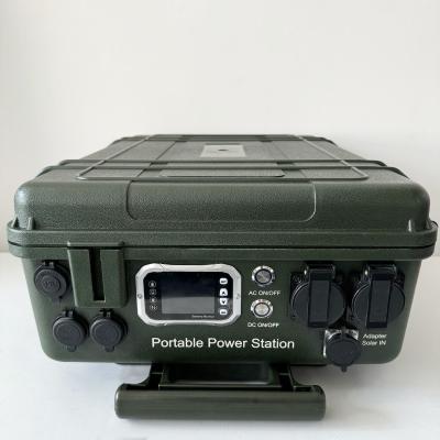 Cina Stazione di carica solare portatile da 6000W con telaio medio ABS e controller MPPT in vendita