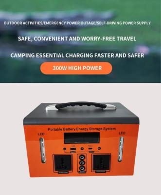 China XT300 Estação de energia de armazenamento de energia de saída portátil de 300W AC e DC à venda