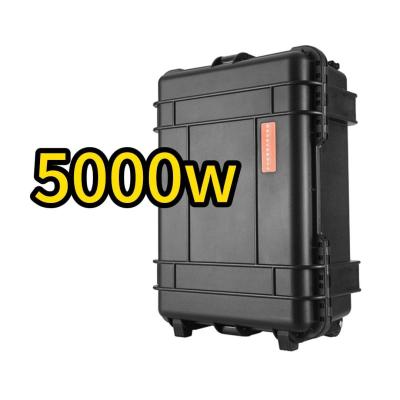 Cina 110V/230V5000W Potenza Stazione di carica solare portatile per casa RV in vendita