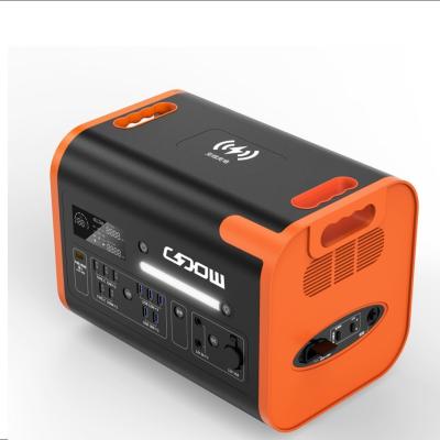 Cina 800W Max carica solare LiFePO4 batteria di riserva Potenza portatile per campeggio e all'aperto in vendita