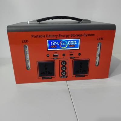 Cina Piccola centrale elettrica portatile da 300 W/LiFePO4 con protezione contro sovraccarico e onda di correzione in vendita