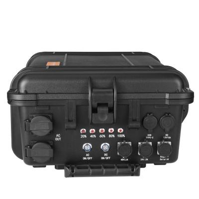 Cina 3000W LiFePO4 Generatore solare portatile 110V Centrale elettrica 2400W Batteria di accumulo di energia in vendita
