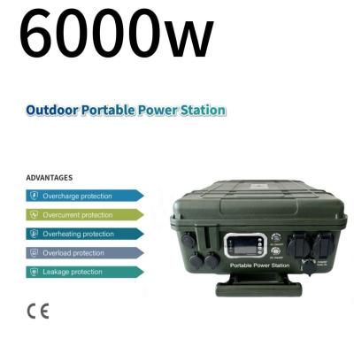 中国 6000W/110V/230V 発電機 ソーラーパネル 緊急用電源を充電する 販売のため