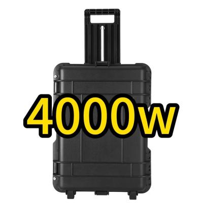 中国 4000W 充電可能な太陽光発電機 家族キャンプや緊急事態対策に最適 販売のため