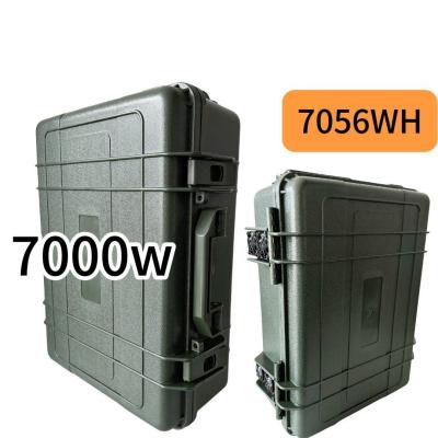 中国 移動バックアップ電源 7000W デュアルインテリジェント強制冷却付き 携帯電源 販売のため