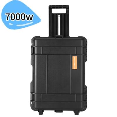 中国 7000W 純シナ波太陽光発電貯蔵 BMS バッテリー 携帯型エネルギーソリューション 販売のため