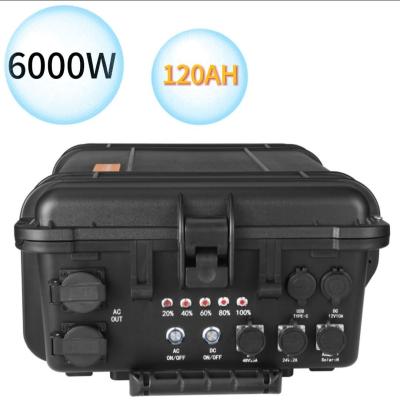 中国 携帯6000W/6216wh トルナーリチウム電池 貯蔵電源 非常用発電所 販売のため