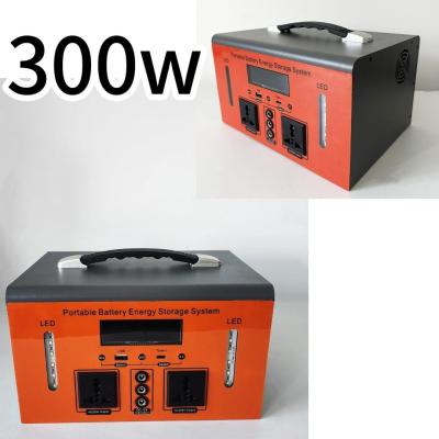 China 300W/110V/220V XT300 Estação de alimentação exterior para carregamento em movimento Adaptador de corrente contínua incluído à venda
