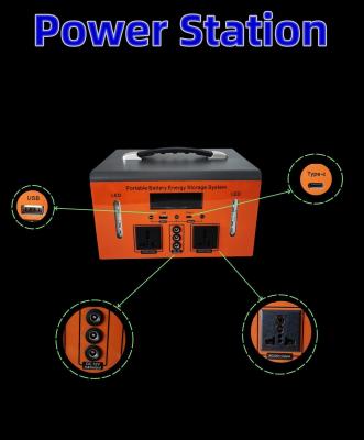 China Gerador Solar de Emergência de 500 W com Adaptador de Voltagem de Entrada à venda