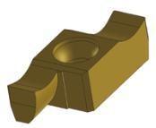 China Indexable Carbide Grooving Inserts CNC metal cutting inserts GER200-E for sale