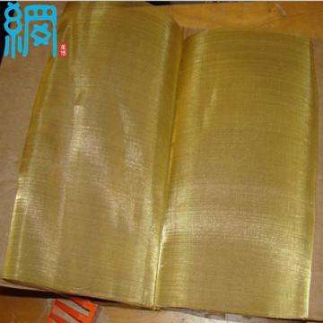 China 100 Mesh Brass Wire Mesh Screen 0.1mm Wire Dia. 1m x 30m per roll for sale
