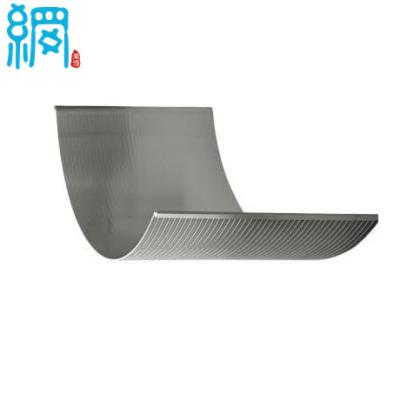 China 304 316 Stainless Steel Wedge wire Sieve Bend Screens for sale