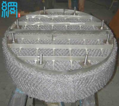 China Vapor-liquid Separation Monel Wire Mesh Demister (DN300mm-DN6000mm) for sale
