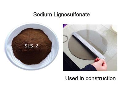China Concrete Chemical Admixtures Sodium Lignin Sulfonate Brown Color 8061-51-6 for sale