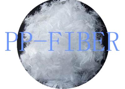 China Engineering 100% Concrete Polypropylene Fibers Anti - Wear Performance for sale