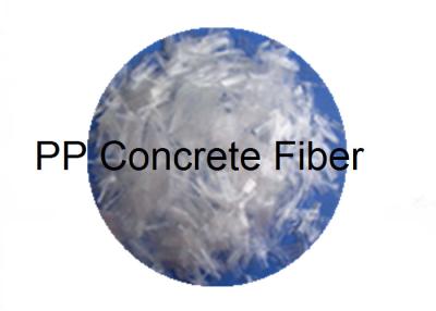 China OEM Accepted Concrete Fibers Polypropylene , Polypropylene Fibers In Concrete for sale