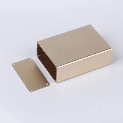China Width50mm Height25mm One-body Good Thermal Property Aluminum Housing For Electronics for sale