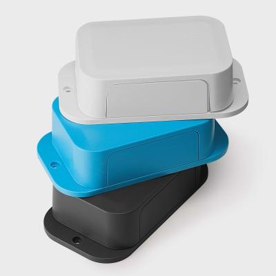 China Black Wall Mount IoT Small Plastic Case 100*67*35mm For Network Enclosure for sale