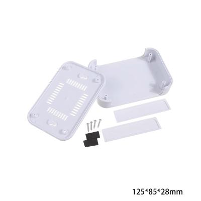 China White Wireless Router Enclosure 125*85*28mm Small Router Case For Electronic Enclosure for sale