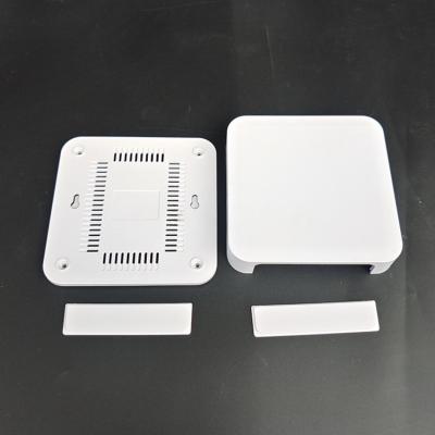 China Square Plastic Router Box 125*125*28mm Wi-Fi Router Case For Network Device Housing for sale