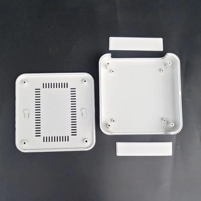 China Square Plastic Router Box 125*125*28mm Wi-Fi Router Case For Network Device Housing for sale