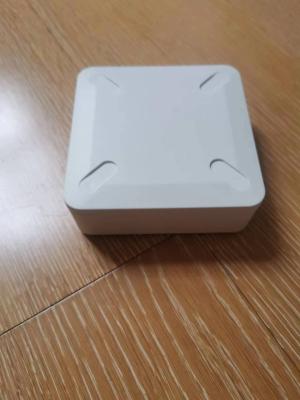 China Square Plastic box for Network Enclosure 81*81*30mm Desktop Router Case For IOT with Venting for sale