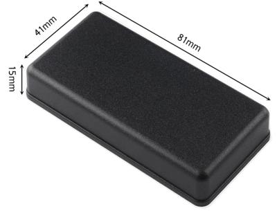 China 81*41*15mm Rectangle ABS plastic electrical box DIY electronic instrument housing for sale