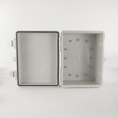 China 220x170x110mm Dustproof Hinged Plastic Electrical Enclosures for sale