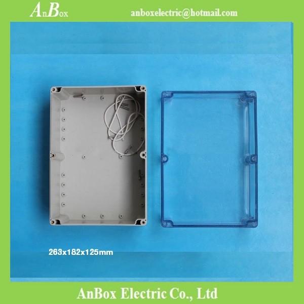 υδατοστεγή σαφή συνημμένα καπακιών ABS 263*182*125mm