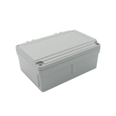 China 220x155x95mm Rectangular Hinged Metal Conduit Junction Box for sale