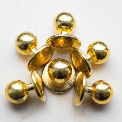 China Golden Chef Buttons，Plastic chef stud button，Chef stud buttons，Chef uniform button，  Plastic chef stud button for sale